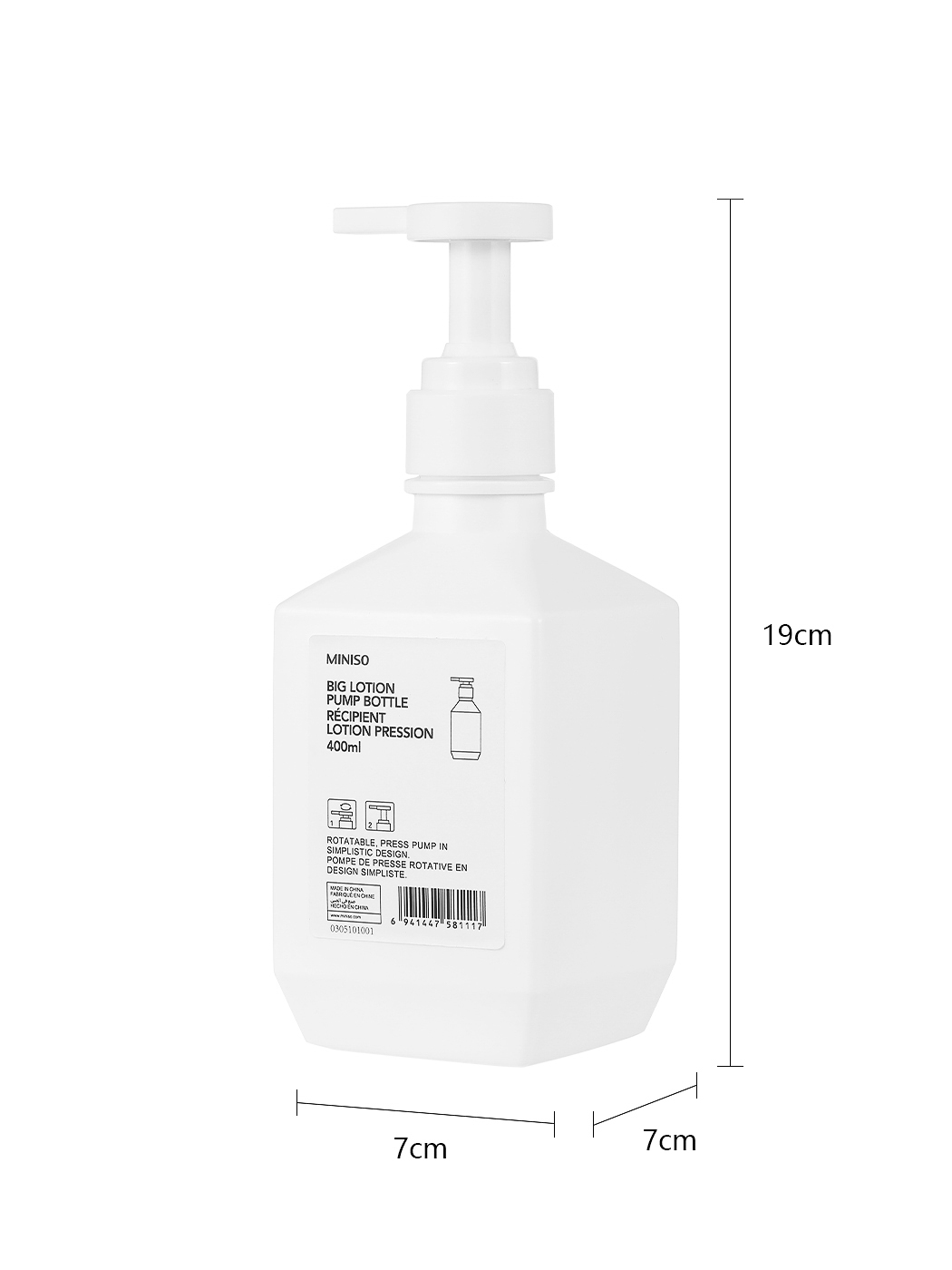 Pudel 400ml Pumbaga